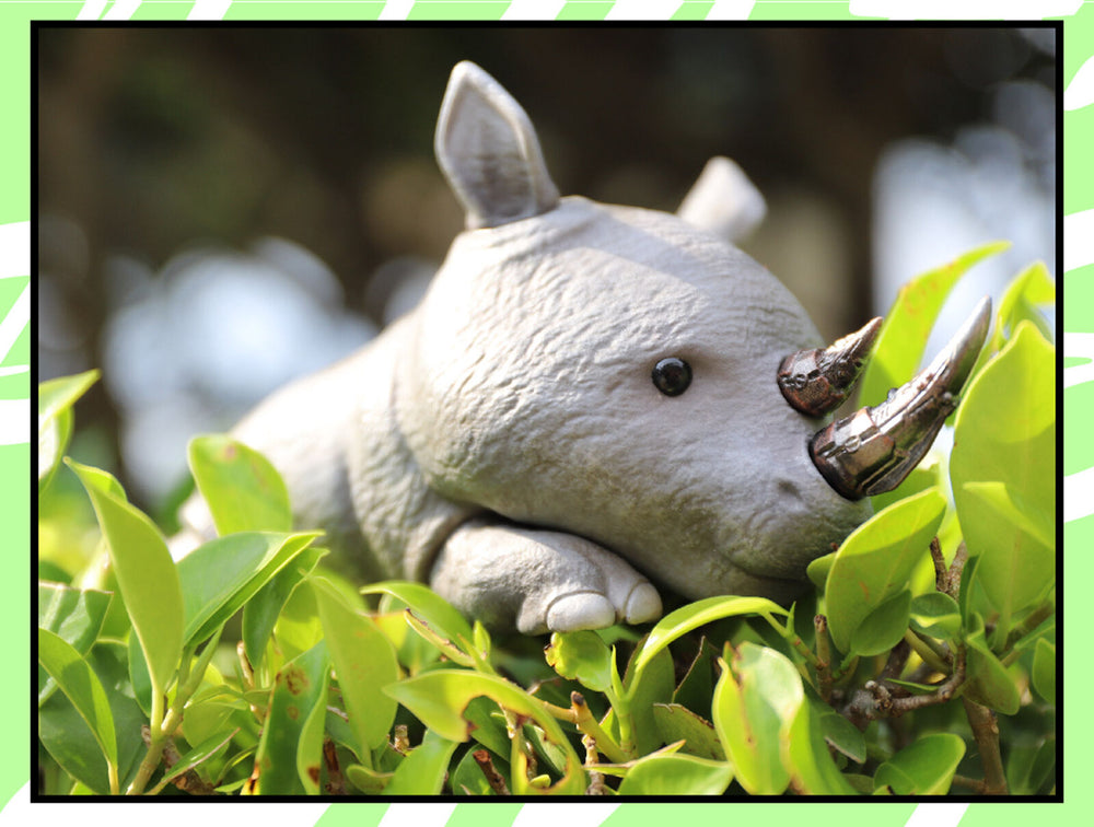 Animal Protection Act Studio Baby Rhinoceros Model