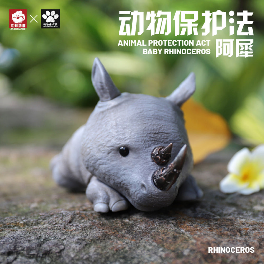 Animal Protection Act Studio Baby Rhinoceros Model