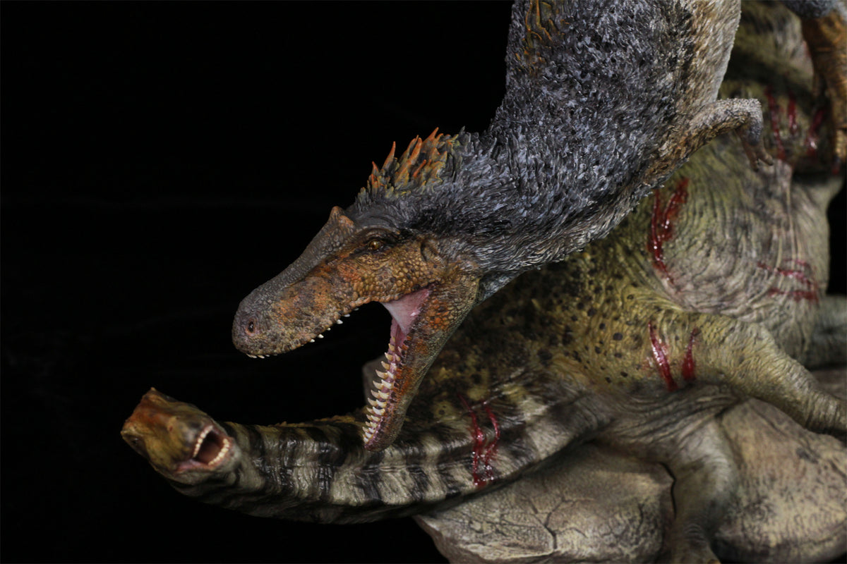 Anningpale 1:15 Scale Gualicho VS Bonatitan reigi Statue – Lana Time Shop