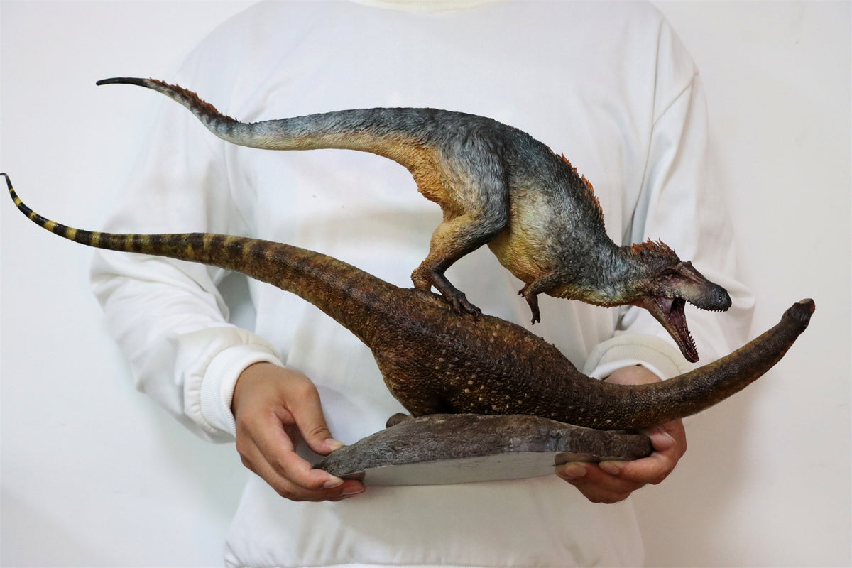 Anningpale 1:15 Scale Gualicho VS Bonatitan reigi Statue – Lana Time Shop