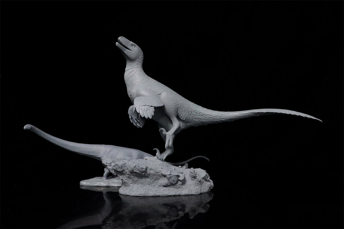 MK Studio 1:20 Scale Dakotaraptor Scene Statue – Lana Time Shop