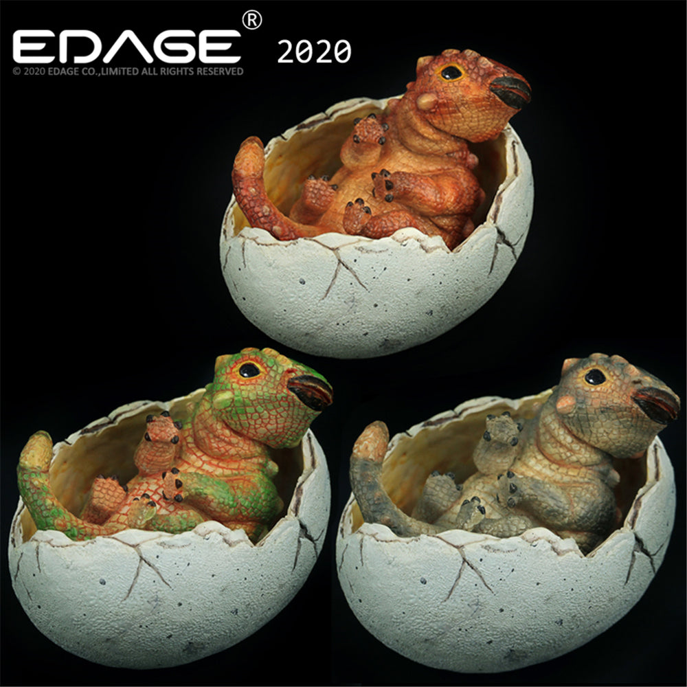 EDAGE Ankylosaurus Egg Statue