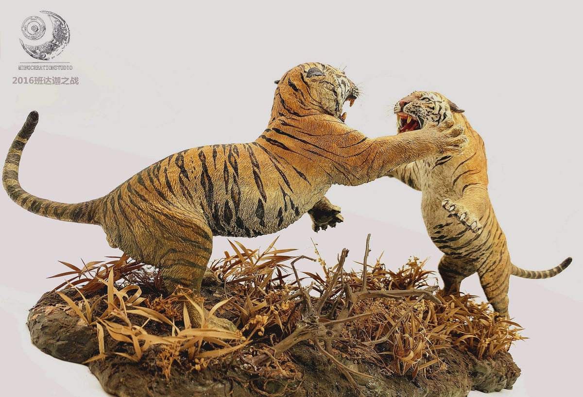 1:15 Barka VS Charger Tiger King Scene Model – Lana Time Shop