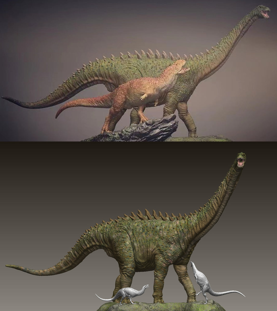 Rapetosaurus krausei Masiakasaurus Model Kit – Lana Time Shop