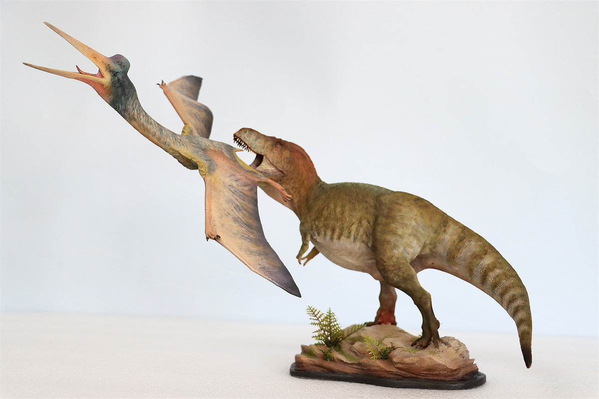 Quetzalcoatlus Size Comparison Pterosaur Size Comparison, Artwork. A